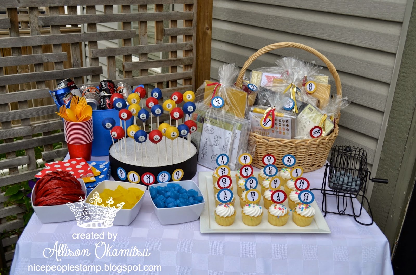 Bingo Themed Party Decorations | Shelly Lighting